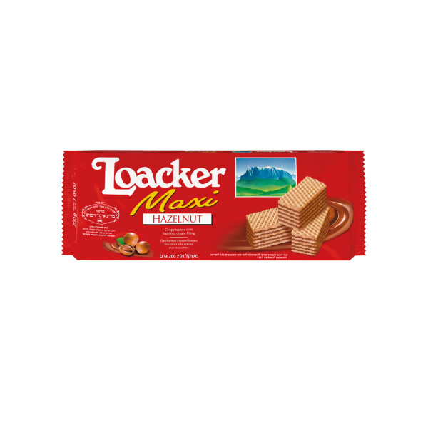 Loacker Maxi Hazelnut Wafers | Sabeny