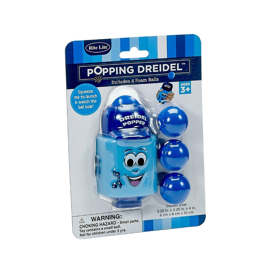 Popping Dreidel With 4 Foam Balls | Sabeny