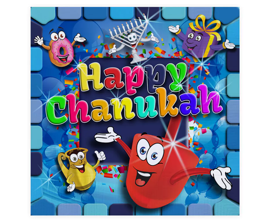 Happy Chanukah 20 2Ply Party Napkins | Sabeny