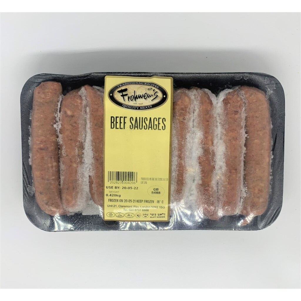 Frohweins Beef Sausages | Sabeny